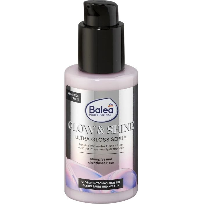 Balea PROFESSIONAL Hair Serum Glow & Shine Ultra Gloss Serum, 125 ml ...